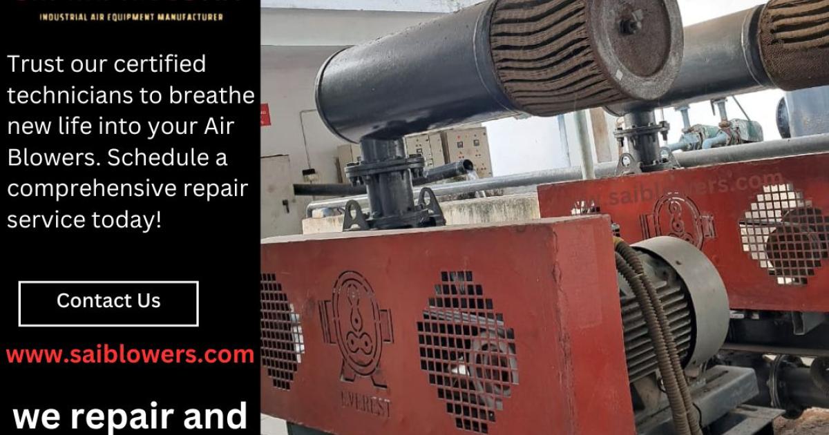 Repair & Maintenance of Everest Twin Lobe Roots Air Blowers in kerala – News – SAI INDUSTRIAL ...
