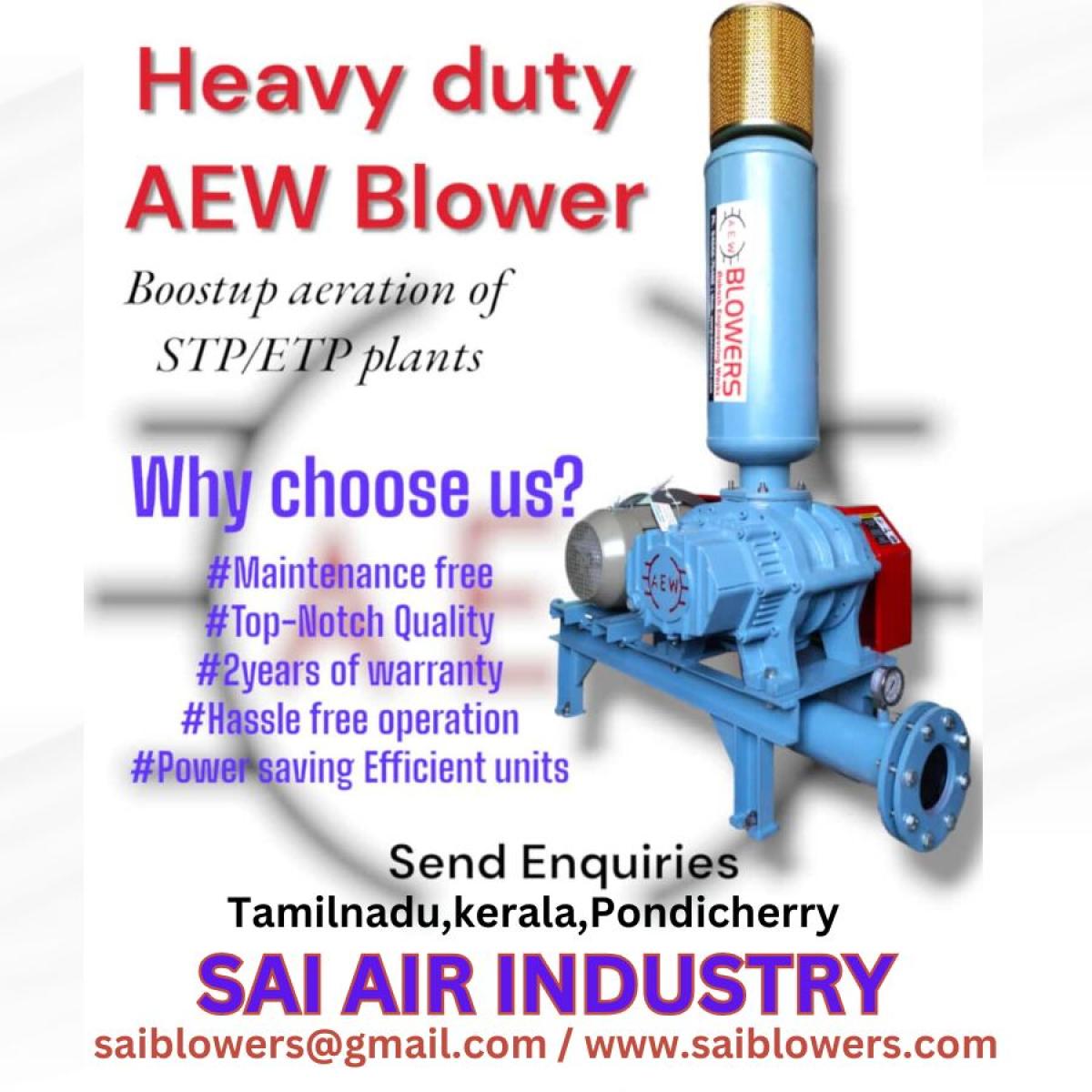 HOME – SAI INDUSTRIAL AIR BLOWERS & WATER PUMPS